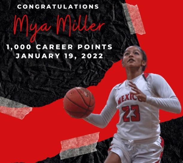 Mexico High School Basketball Star Mya Miller Joins The One Thousand ...