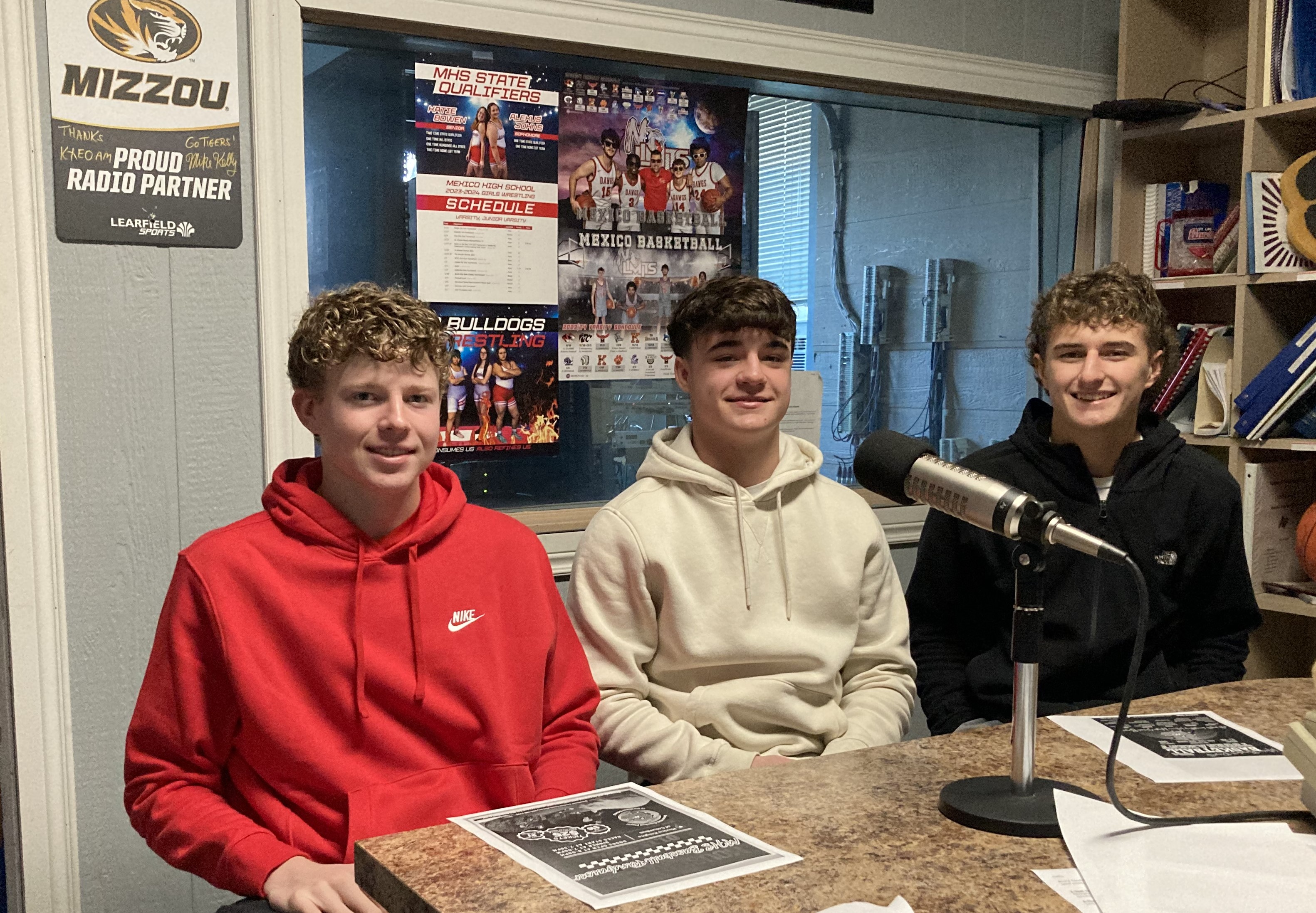 Mexico Baseball Team Members Sam Ryan, Drew DeMint And Austin Maxwell ...