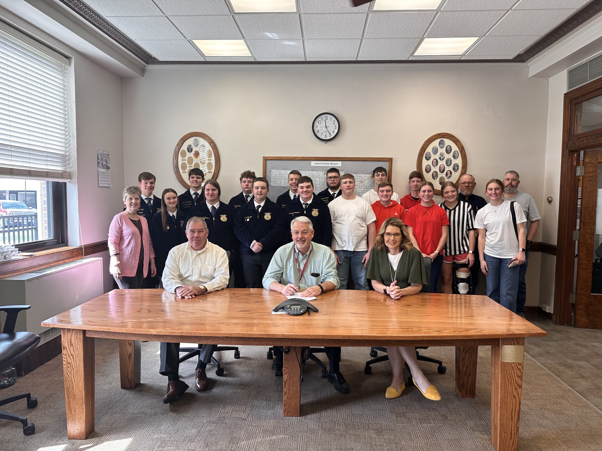 Audrain County Commission Signs Thank A Farmer Proclamation – KXEO
