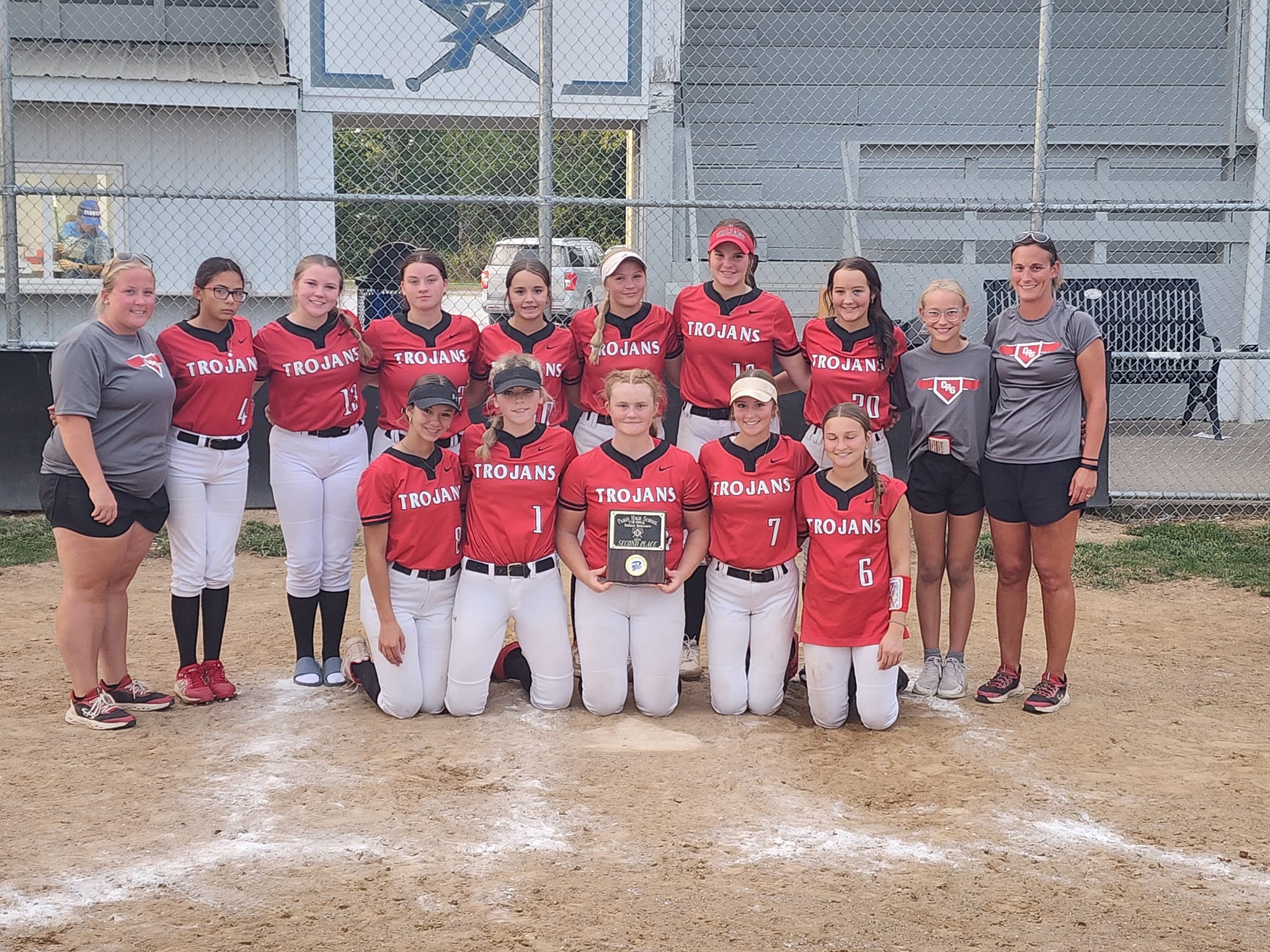 Community R6 Lady Trojans Claim Second Place in Paris Softball ...