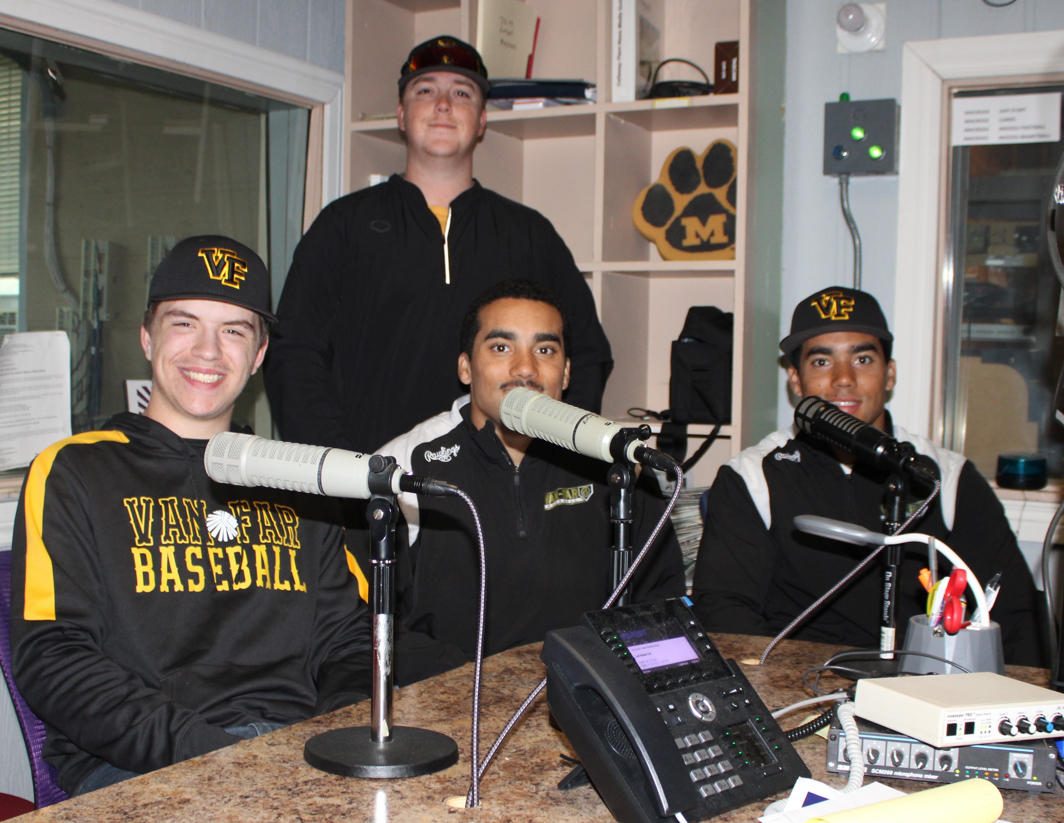 Cameron Huff, Gibson Condie, Tyson Douglas And Malik Douglas From Van ...